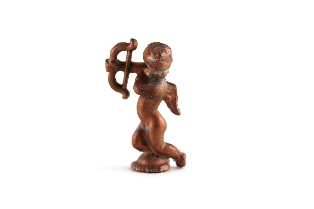 Vintage 1:12 Miniature Dollhouse Copper Metal Cherub Statue – The ...