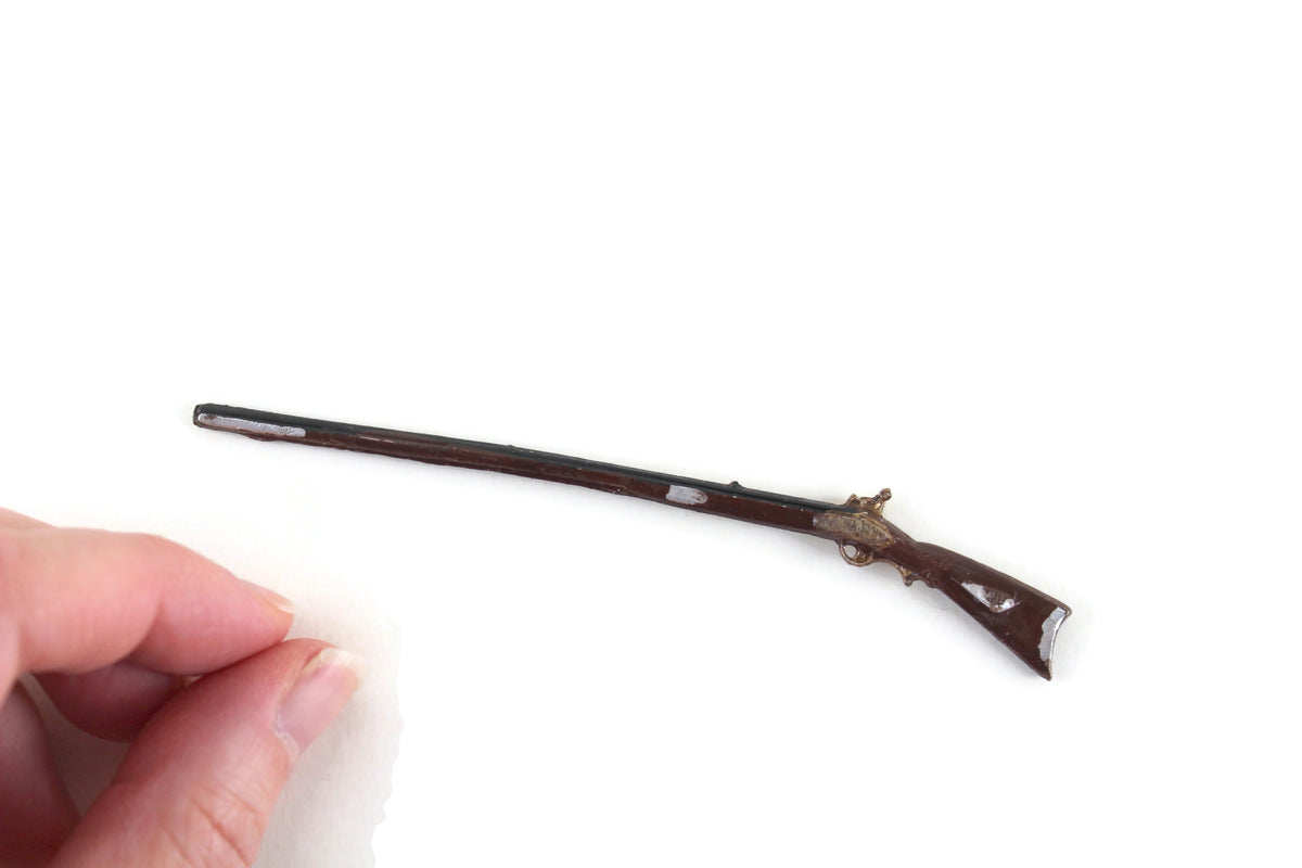 Vintage 1:12 Miniature Dollhouse Musket Rifle Carbine Gun – The Mustard ...