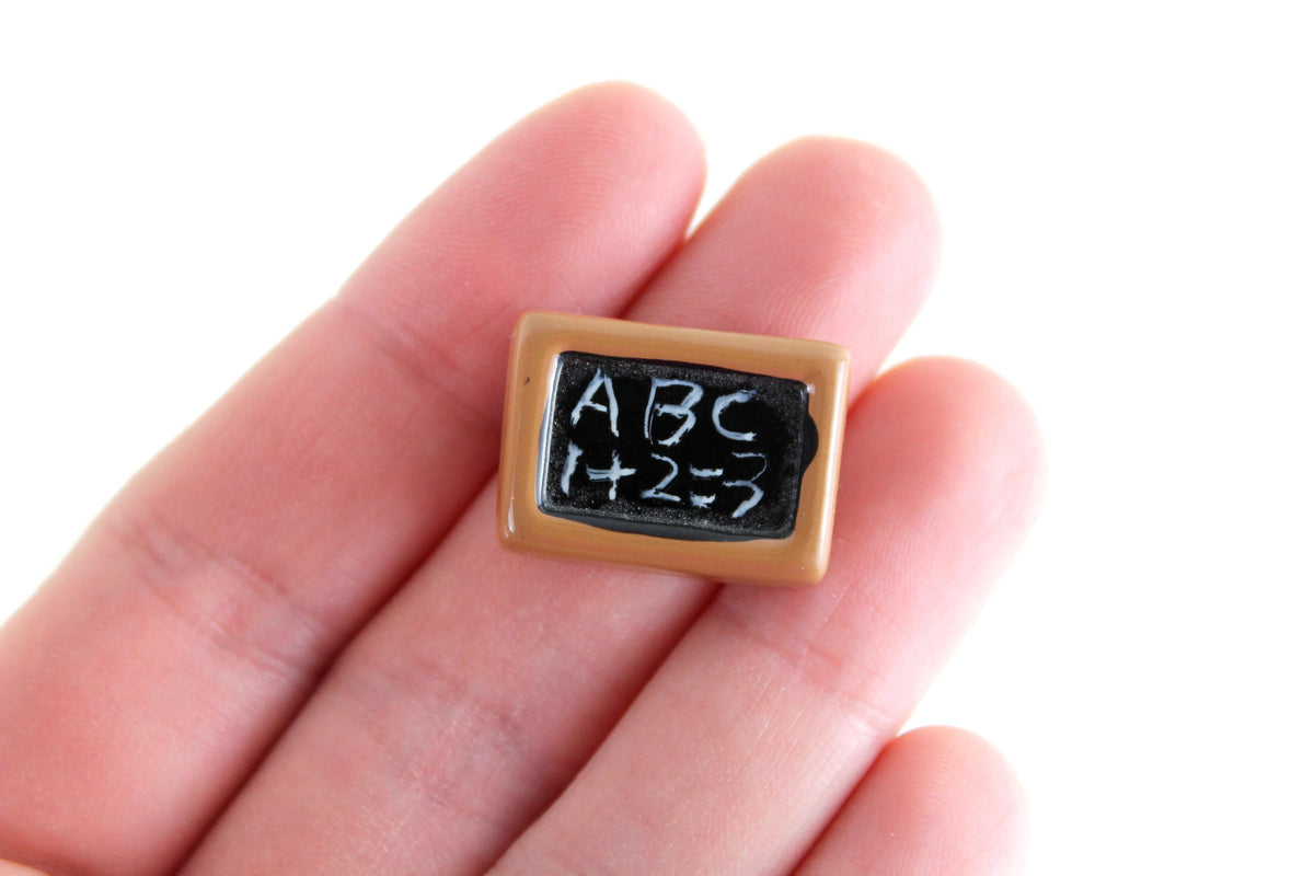 Vintage 1:12 Miniature Dollhouse Porcelain Chalkboard – The Mustard ...