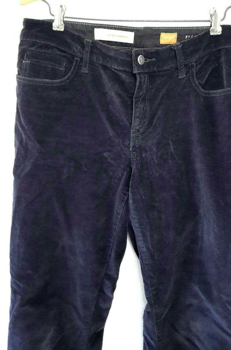 Anthropologie Navy Blue "Pilcro Stet Slim Ankle Zippered Cords" by Pil ...