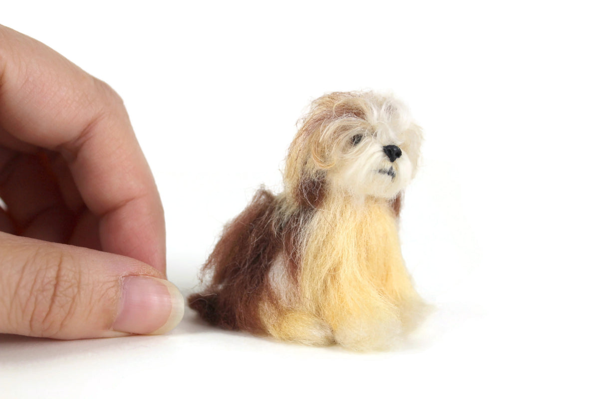 Artisan-Made Vintage 1:12 Miniature Dollhouse Sheepdog Figurine – The ...