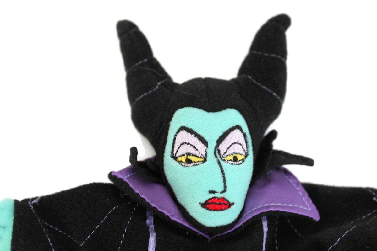New Vintage Disney Store Exclusive 11" Maleficent Bean Bag Plush from ...