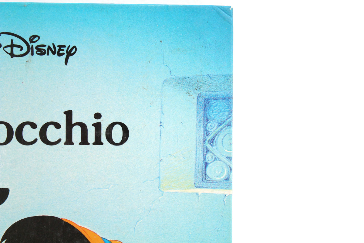 Vintage Twin Books Walt Disney's Pinocchio Storybook – The Mustard ...