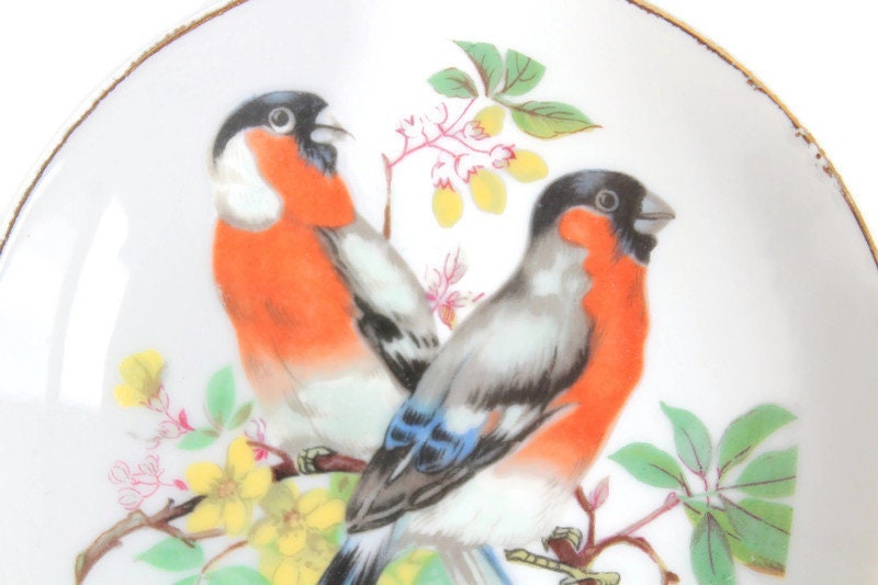 Vintage Orange Bird Porcelain Ring Dish – The Mustard Dandelion